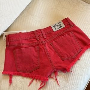 Wildfox | Shorts | Nwt Wildfox Super Short Denim | Poshmark
